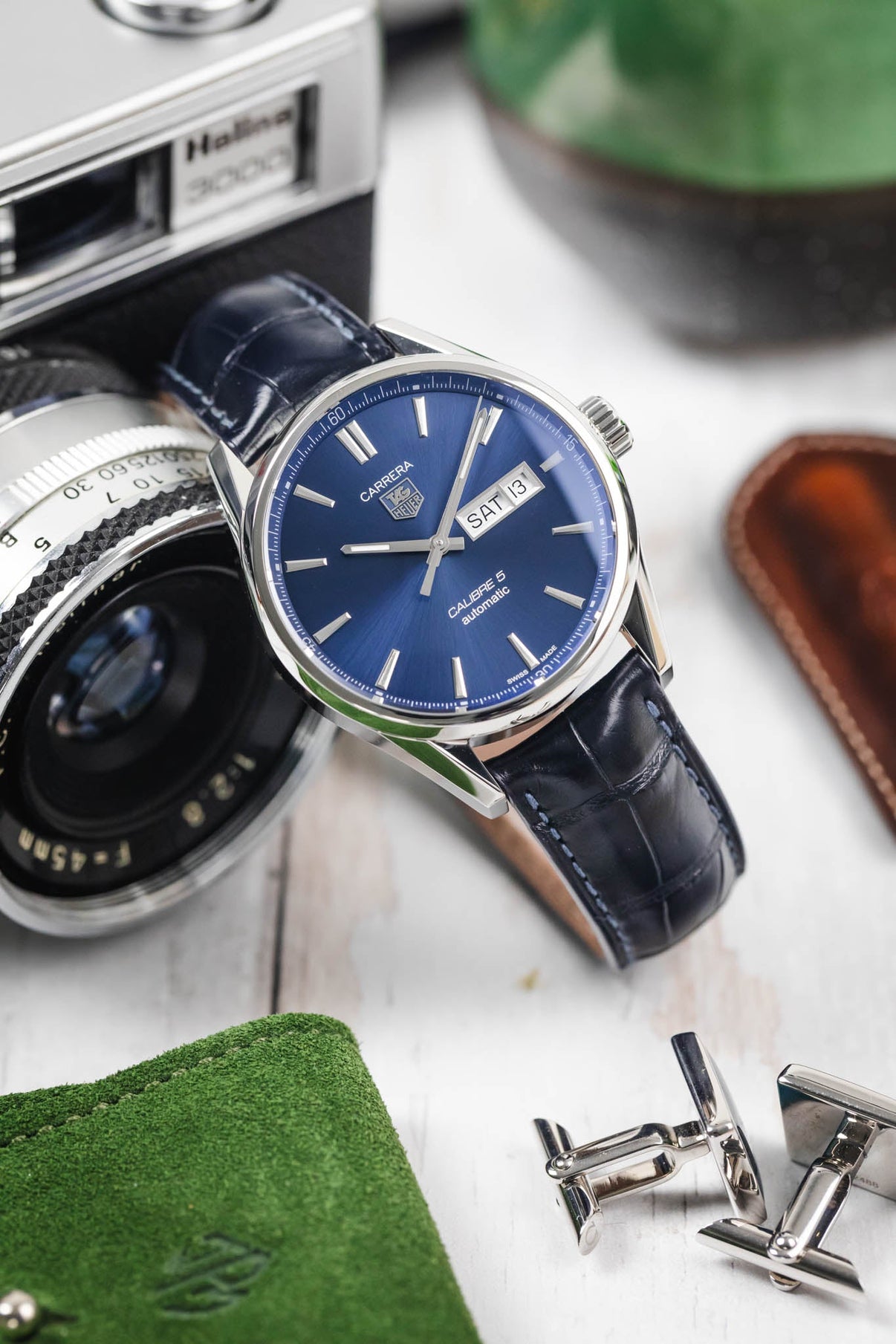 TAG HEUER Carrera Day Date – Sunray Blue Dial 43mm |Obsessed By Watches UK