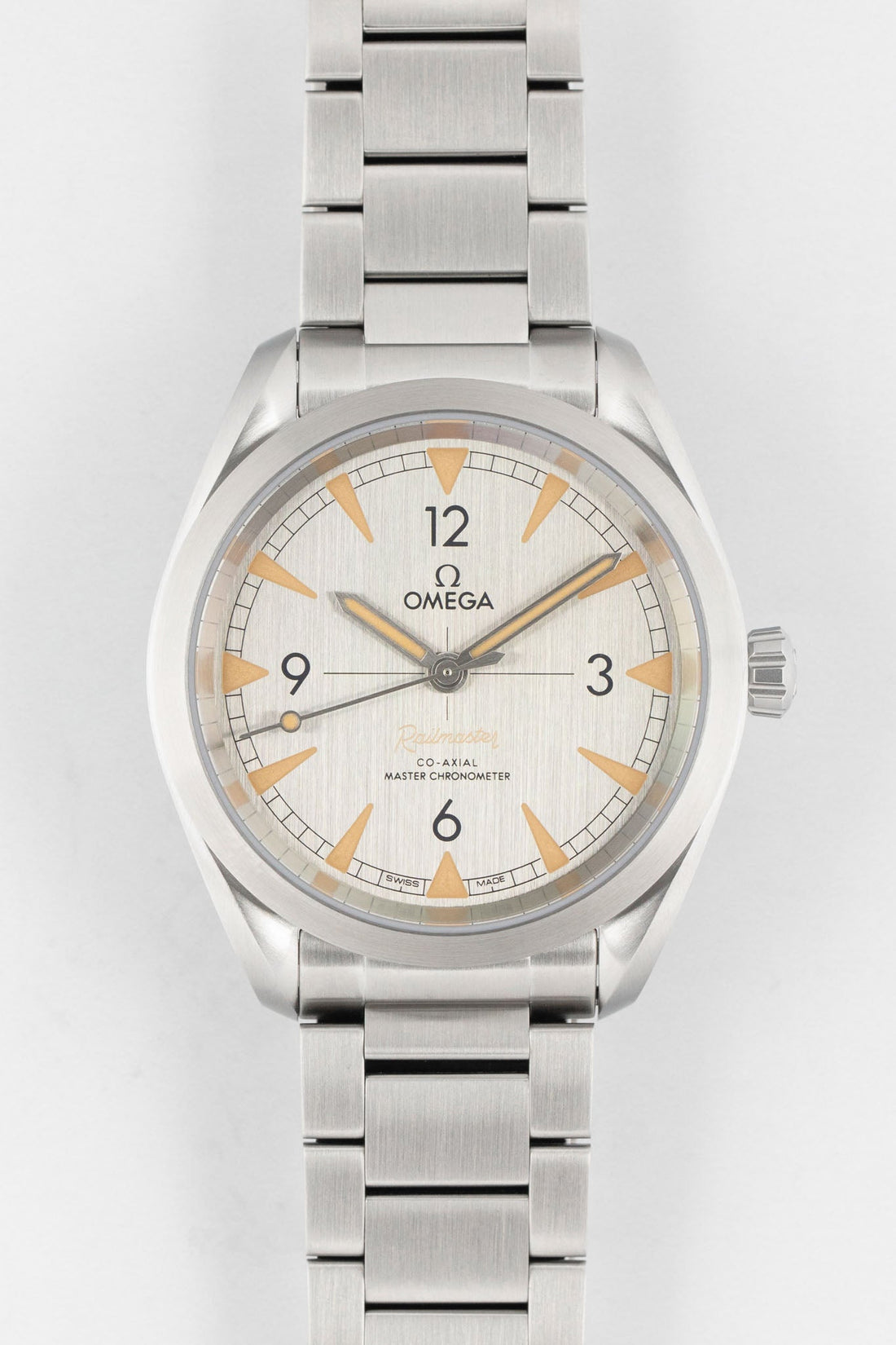 Omega Seamaster Railmaster 40mm Grey Dial - Obsessed By Watches